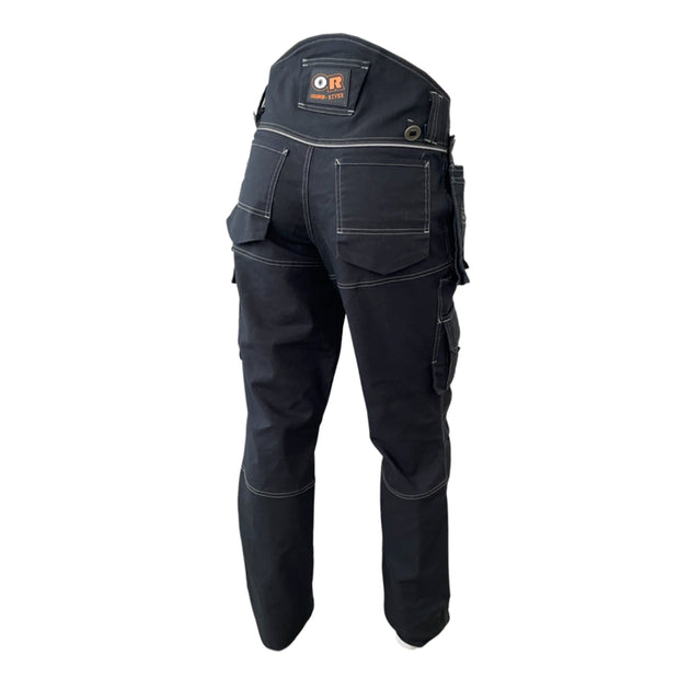 CONTRACTOR : Multi-pockets Work Pants with knee pad opening – Orange River®